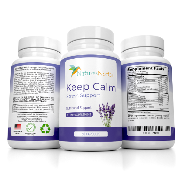 Natural Stress And Anxiety Relief Supplement – Natures Nectar Limited